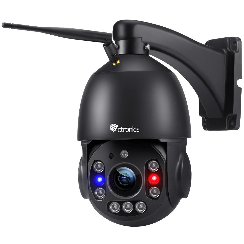 Ctronics 5MP 30X Optical Zoom Security Camera Outdoor,492ft IR Night ...
